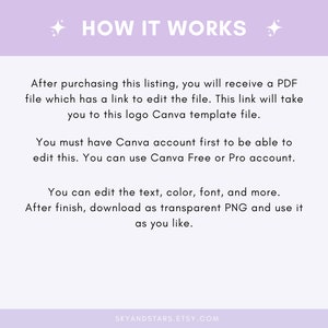 Lilac Color Editable Logo Aesthetic Logo Design - Boutique Shop Logo ...