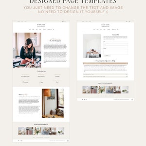 Feminine Wordpress Theme for Lifestyle Bloggers, Family Blogger, Mommy ...