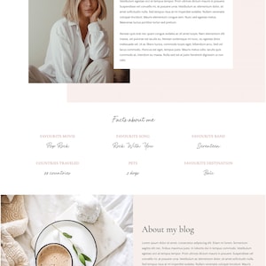 Coraline Pink Feminine Wordpress Theme - Kadence Child Theme for ...