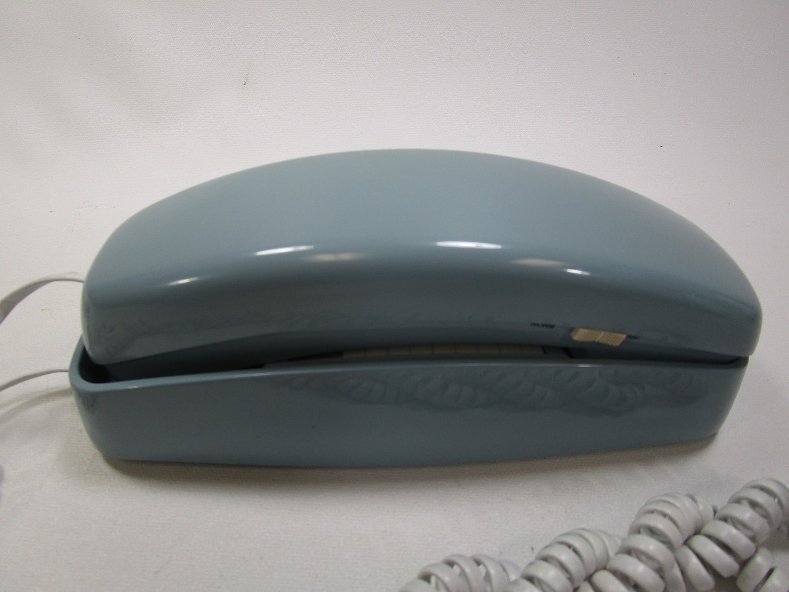 Vintage Baby Blue Push Button Telephone AT&T - Etsy