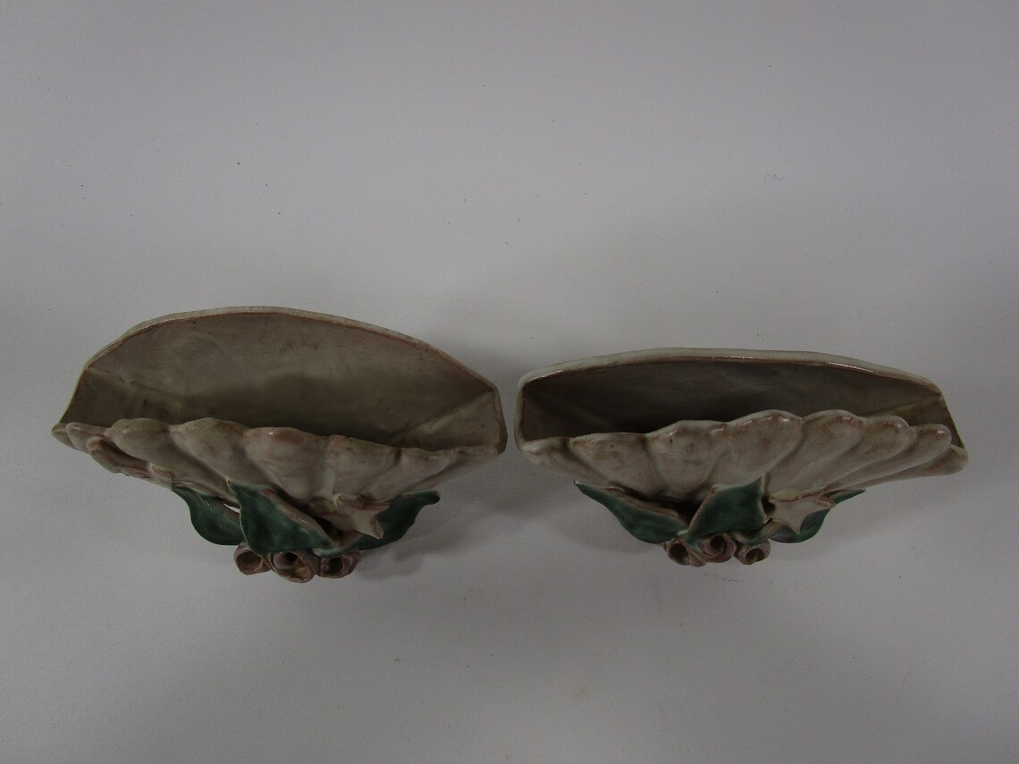 Vintage Mary Short Pottery Pair of Flower Vases From Topeka | Etsy