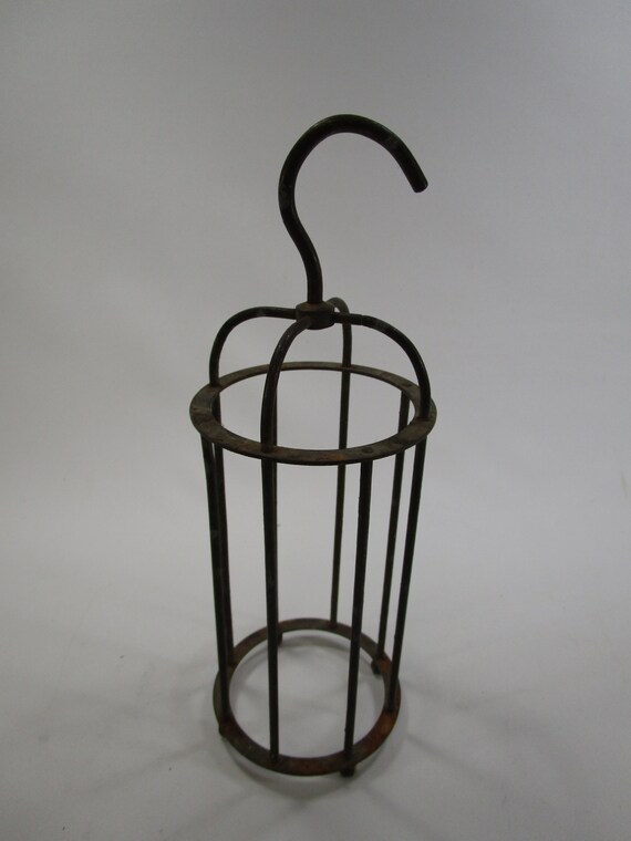 Vintage Metal Light Bulb Cage - Etsy