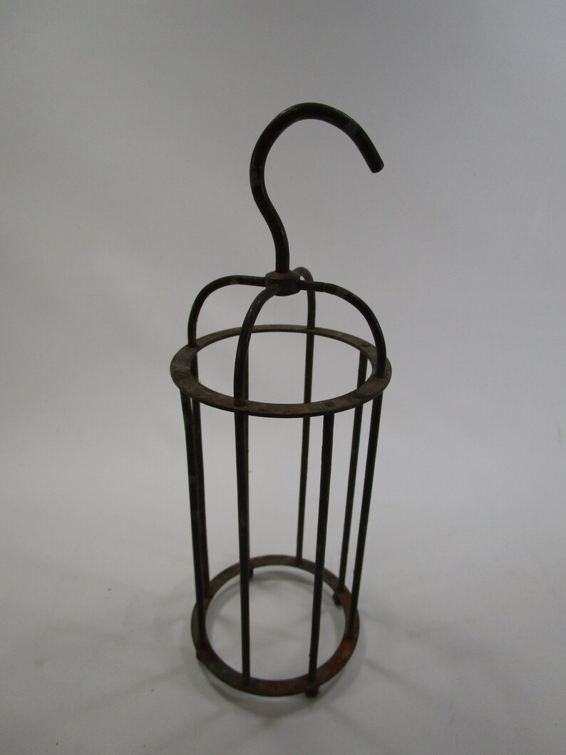 Vintage Metal Light Bulb Cage - Etsy