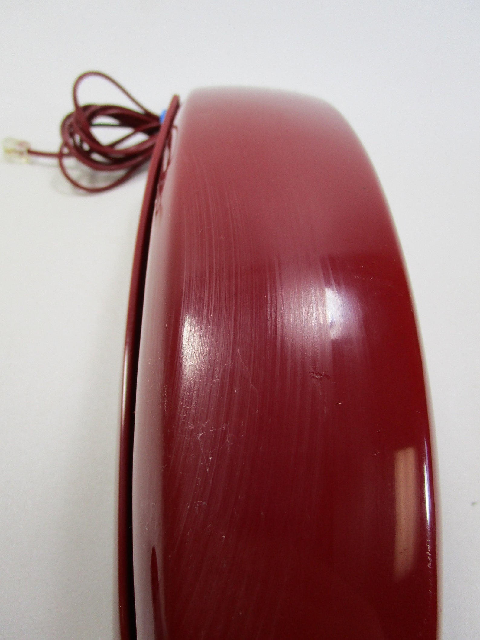 Vintage Red Push Button Telephone QT&T - Etsy