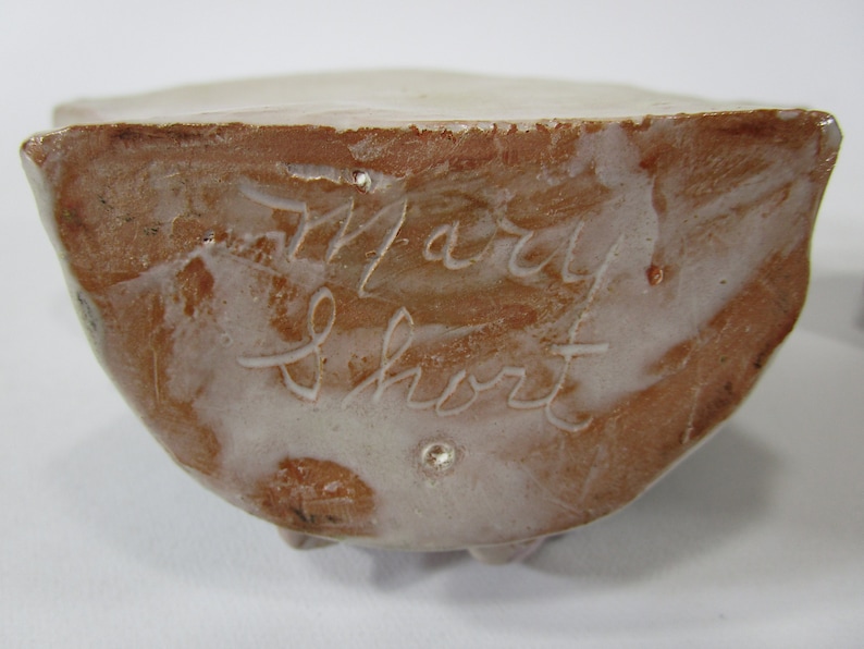 Vintage Mary Short Pottery Pair of Flower Vases From Topeka - Etsy