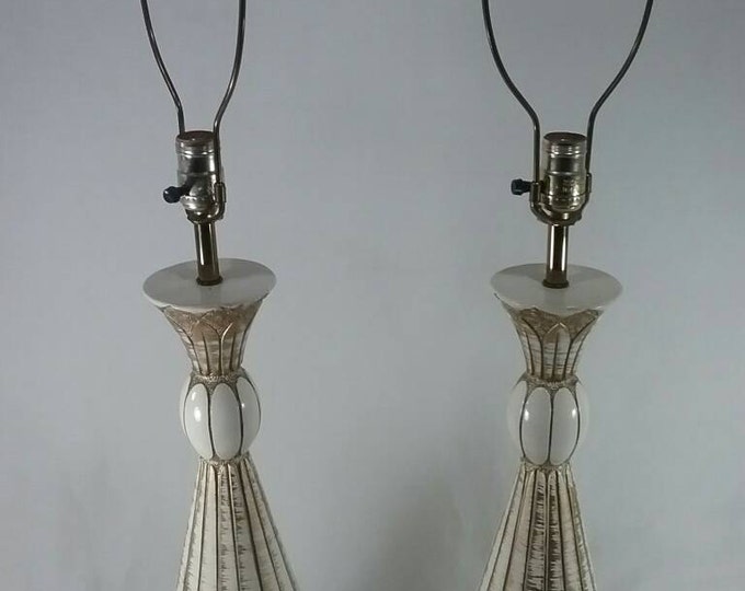 Mid Century Pair of Marked Faip Table Lamps Vintage Retro Lights - Etsy