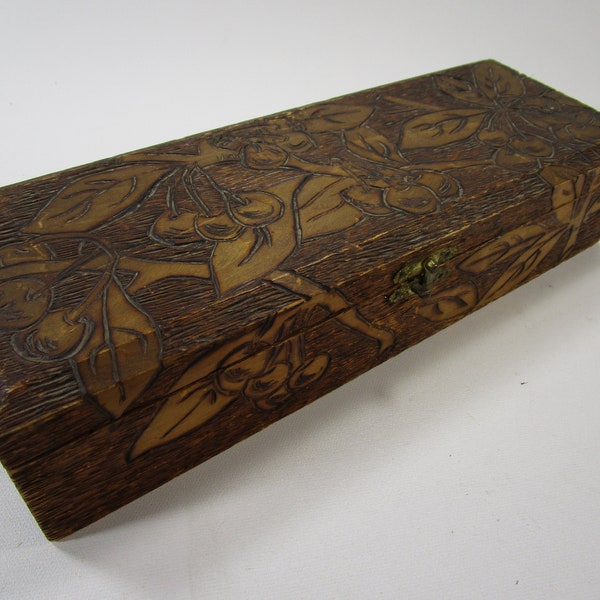 Pyrography Box - Etsy