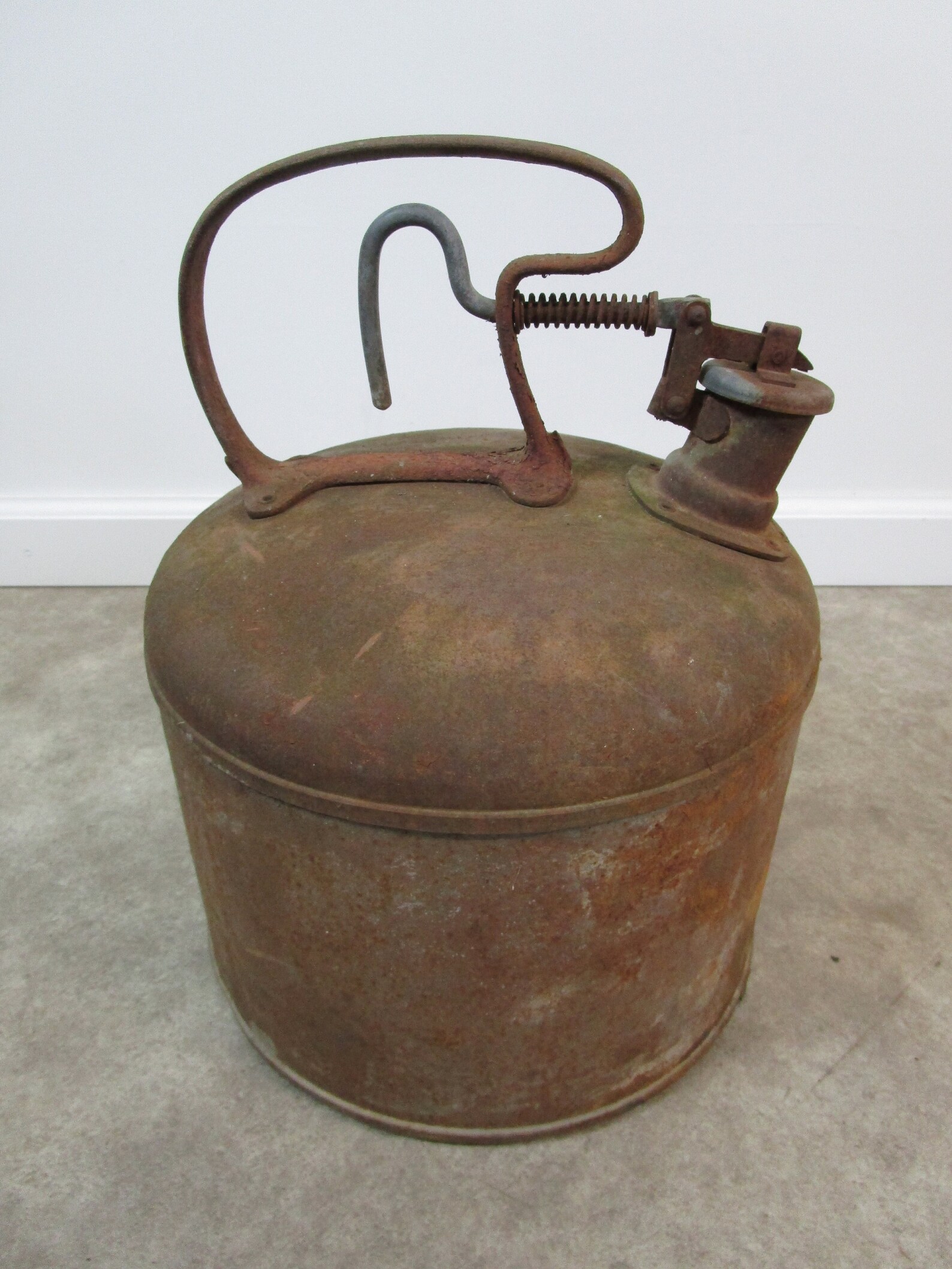 Vintage Metal Gas Can Fuel Container | Etsy