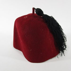 Vintage El Maida Shriners Fez/hat - Etsy