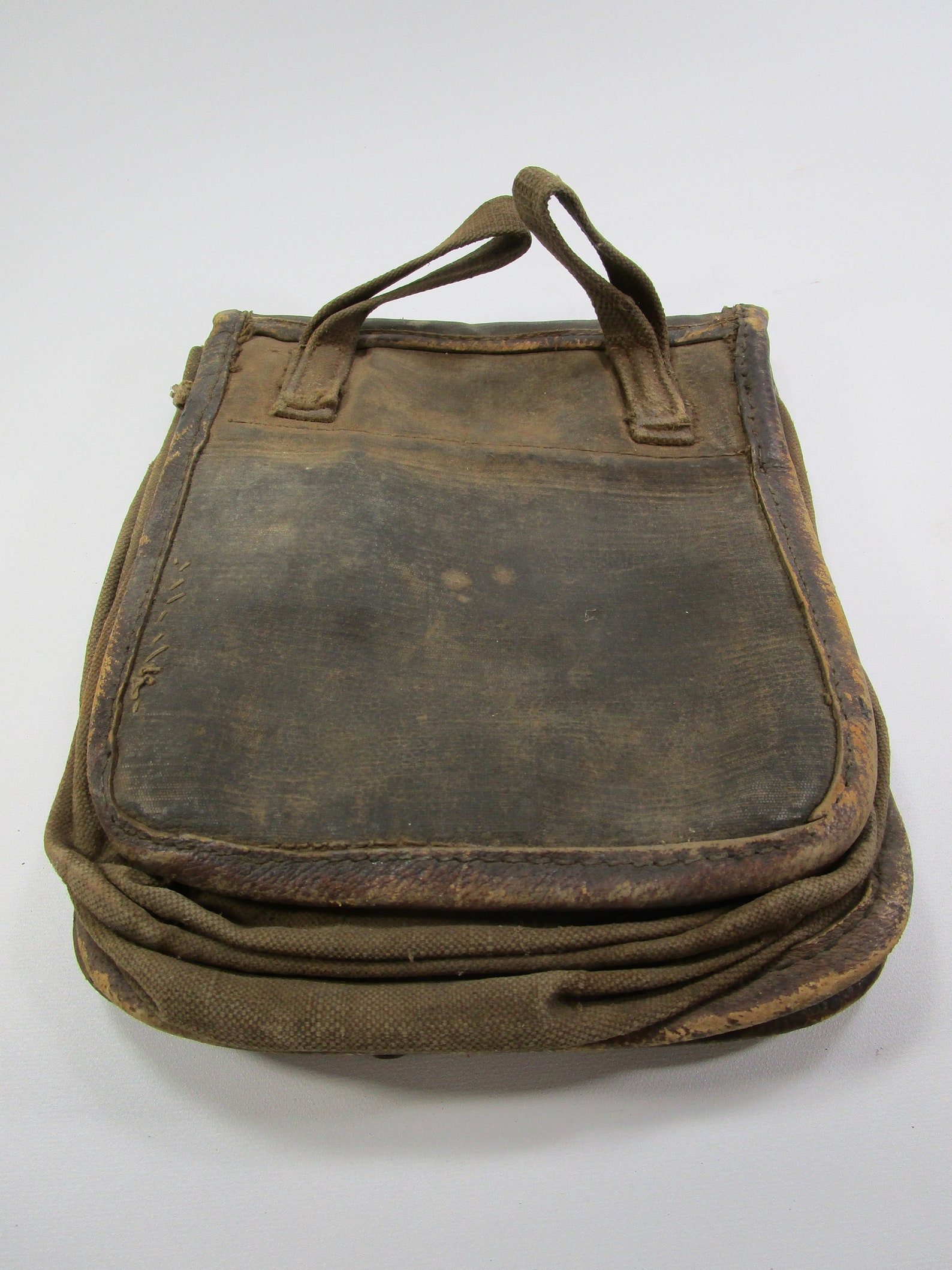 Vintage Leather Pouch Satchel - Etsy