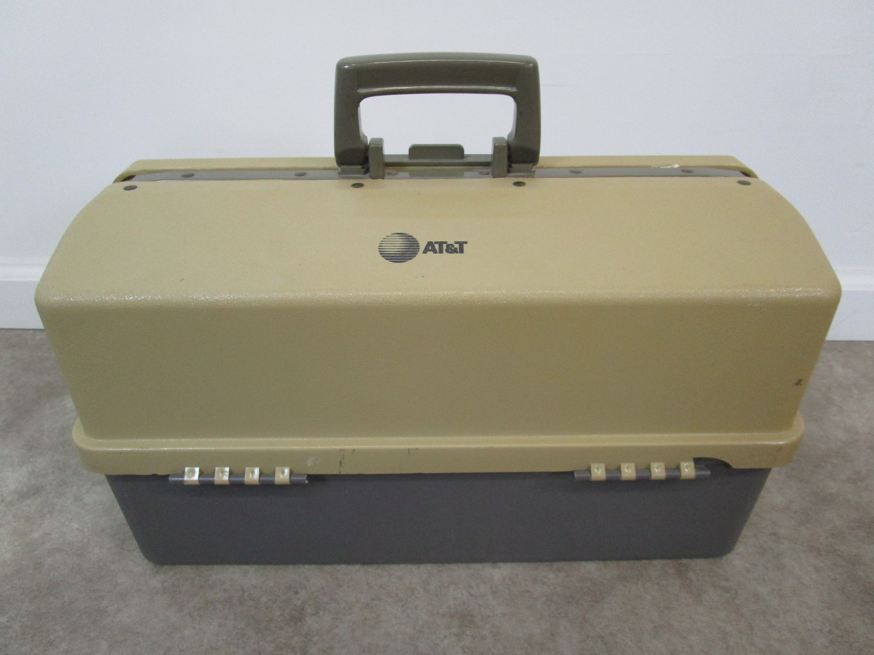 Vintage AT&T Repairman Tool Box | Etsy