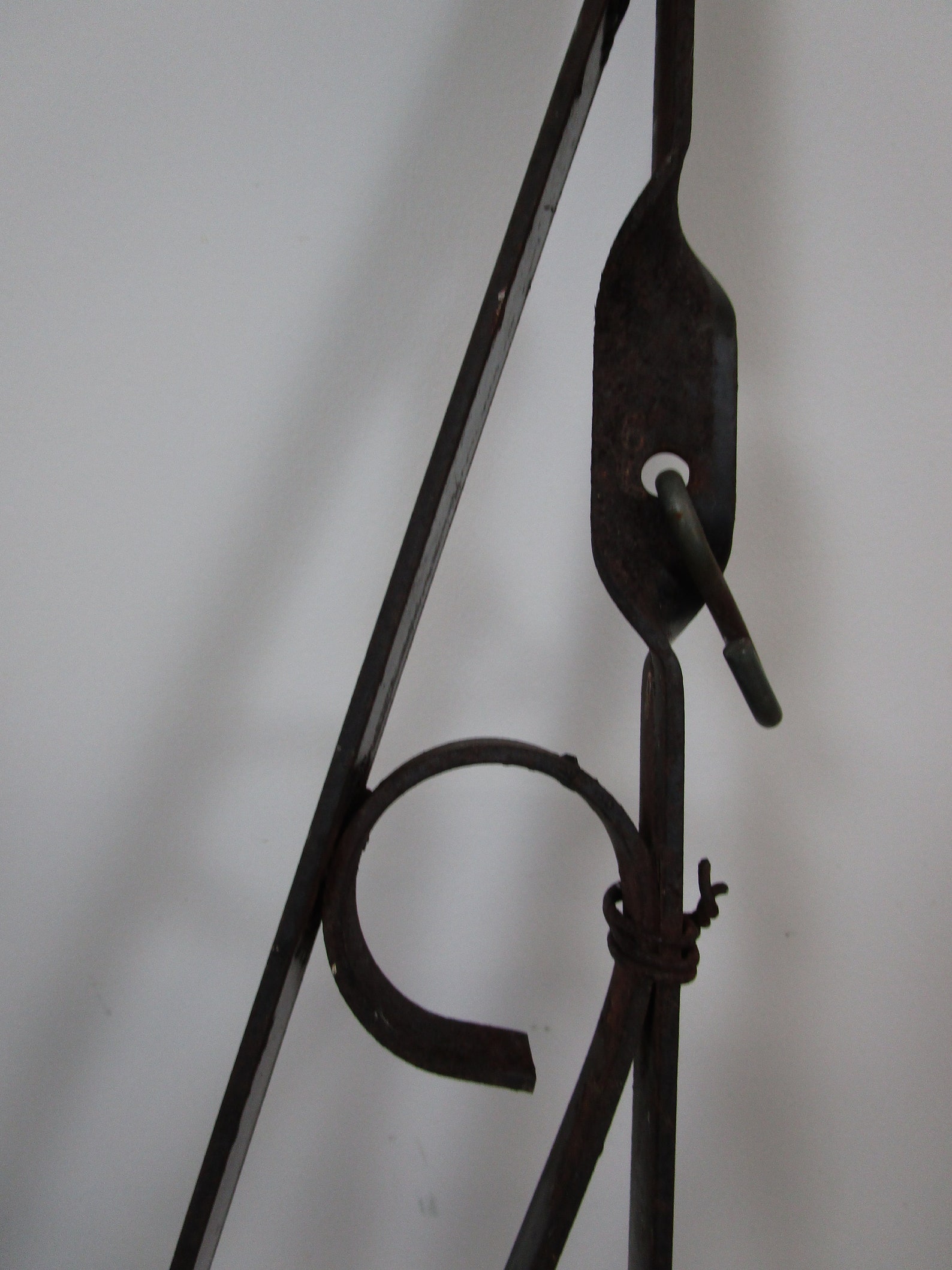 Vintage Wrought Iron Double Sided Sign Bracket 42 - Etsy