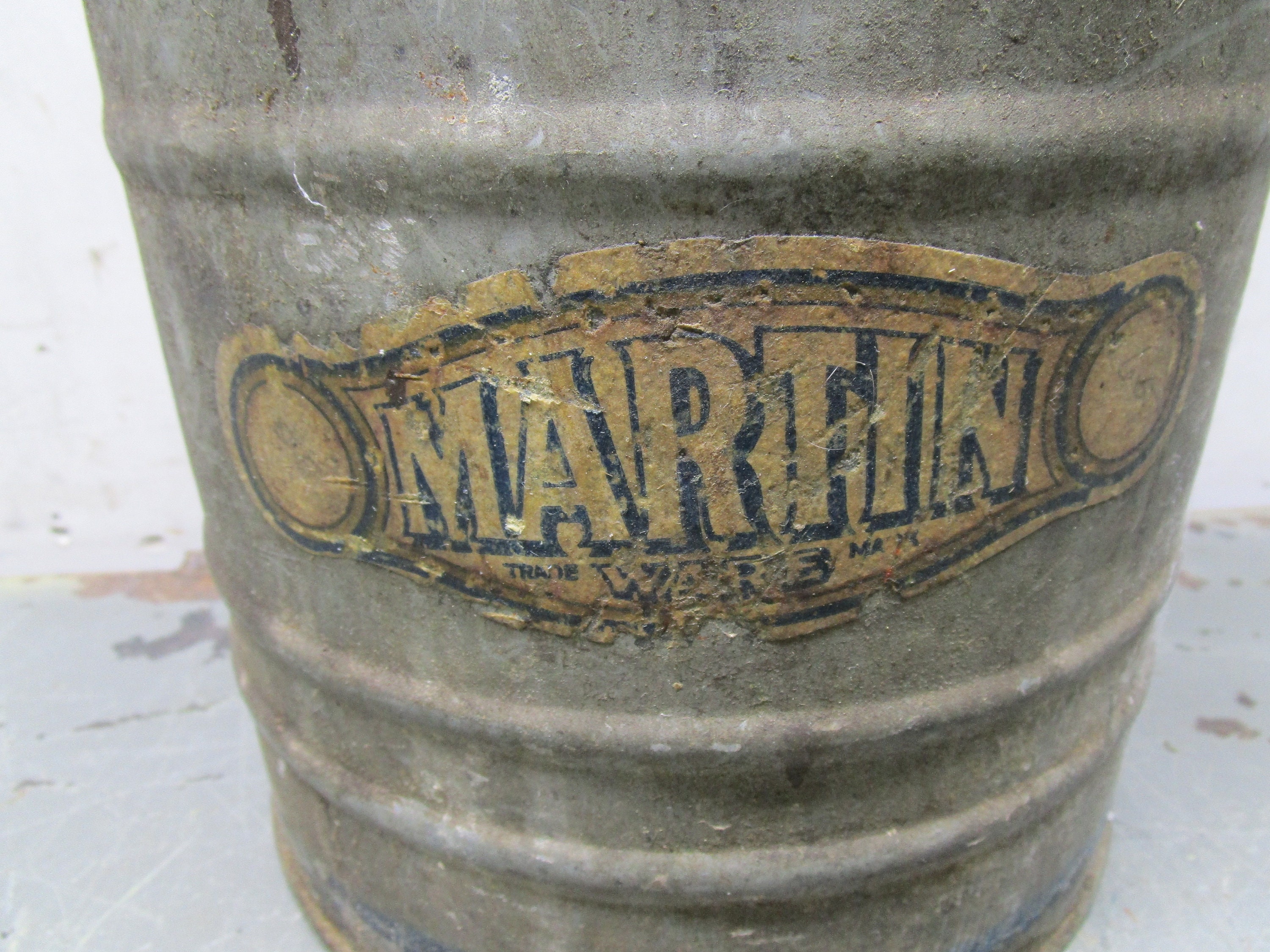 Vintage Martin Ware Brand Gas Can | Etsy