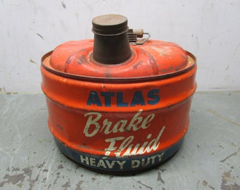 Vintage Cone Top Mystik Brake Fluid Oil Can | Etsy