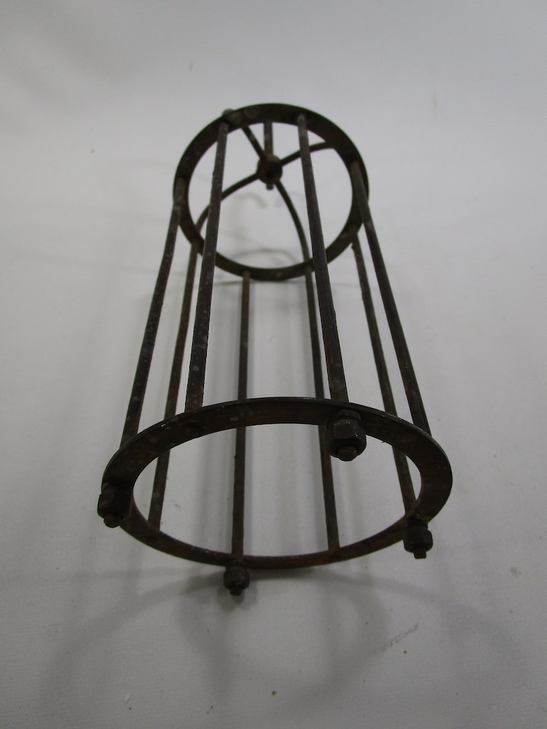 Vintage Metal Light Bulb Cage - Etsy