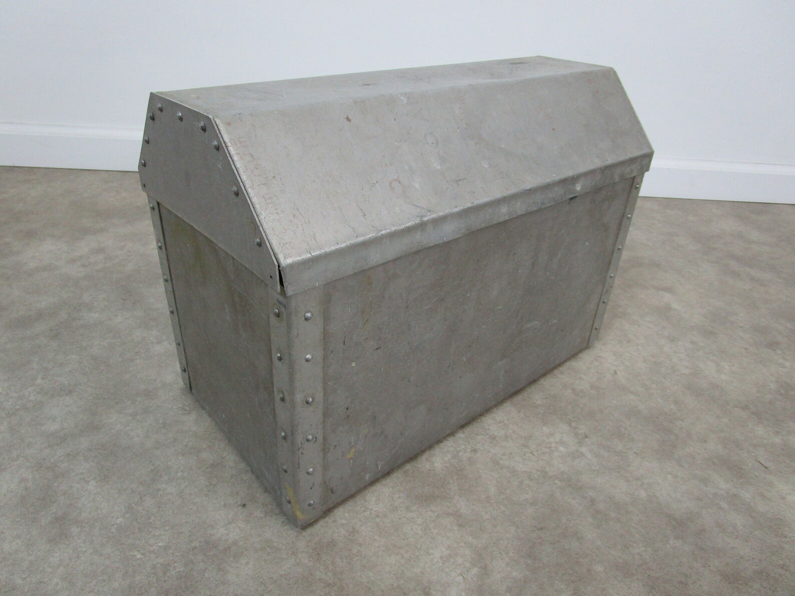 Vintage Rivited Industrial Aluminum Utility Tool Box - Etsy