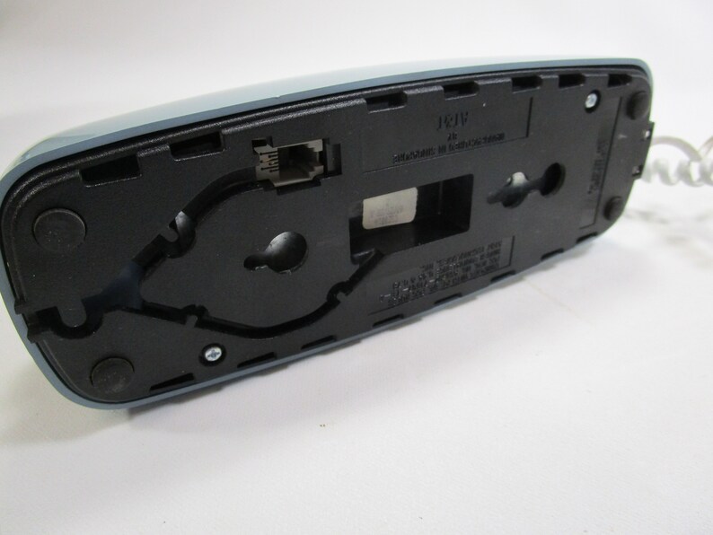 Vintage Baby Blue Push Button Telephone AT&T - Etsy