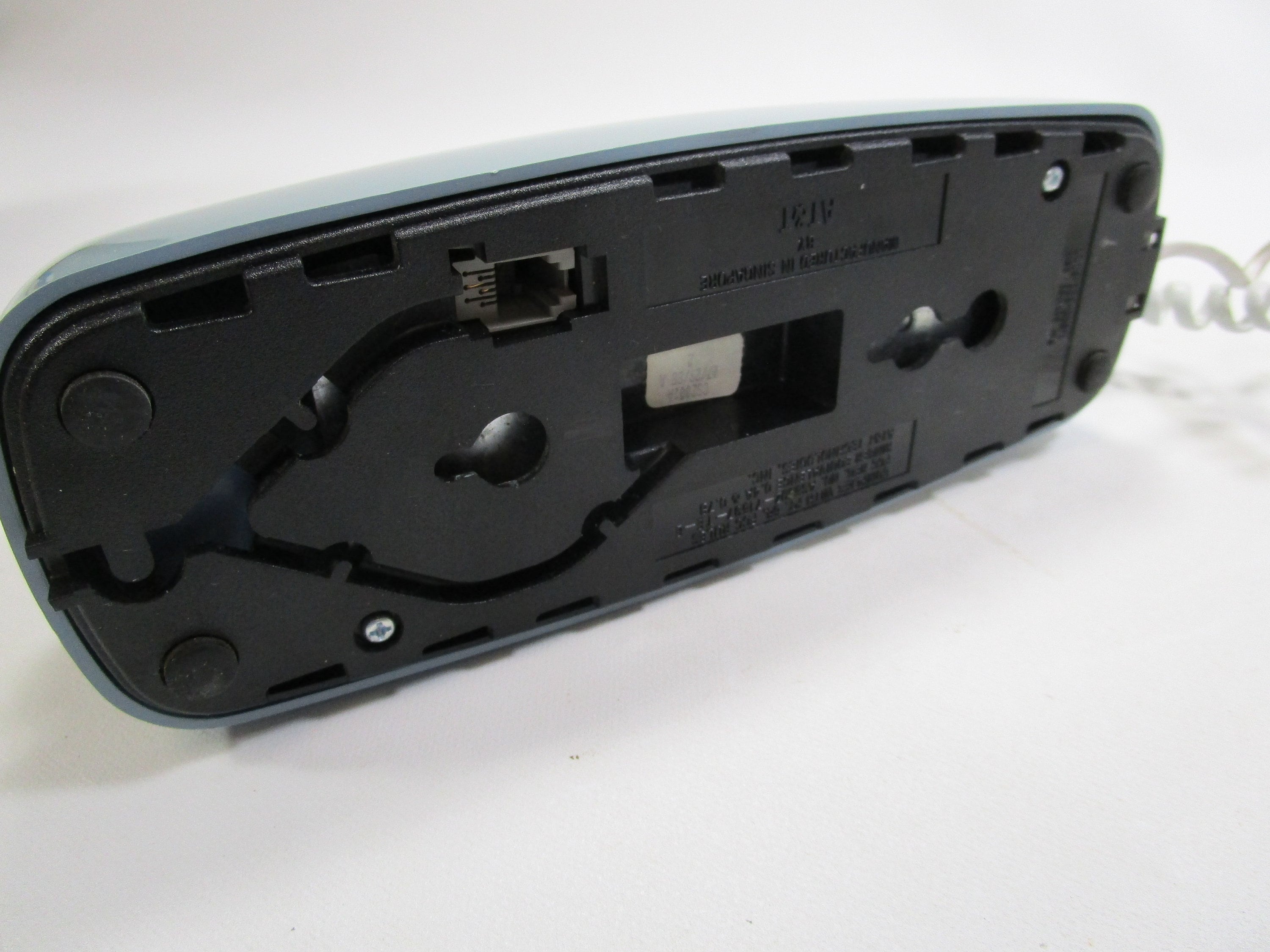 Vintage baby blue push button telephone AT&T | Etsy