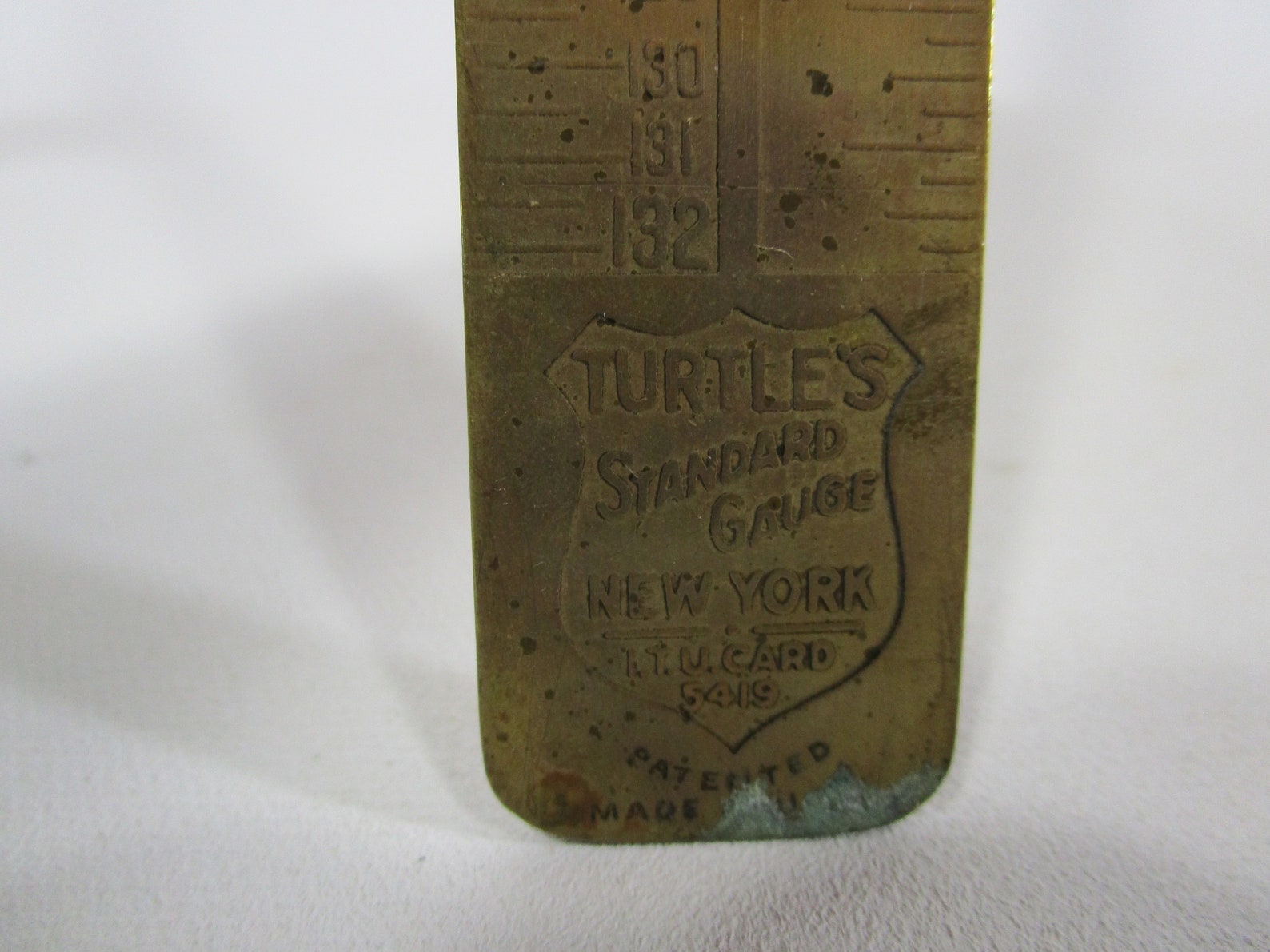 Vintage Brass Steampunk Gauge Level Ruler Industrial Turtles - Etsy