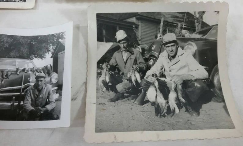Lot of 5 Original Photos Men Hunting Ducks Guns and a 1950 - Etsy