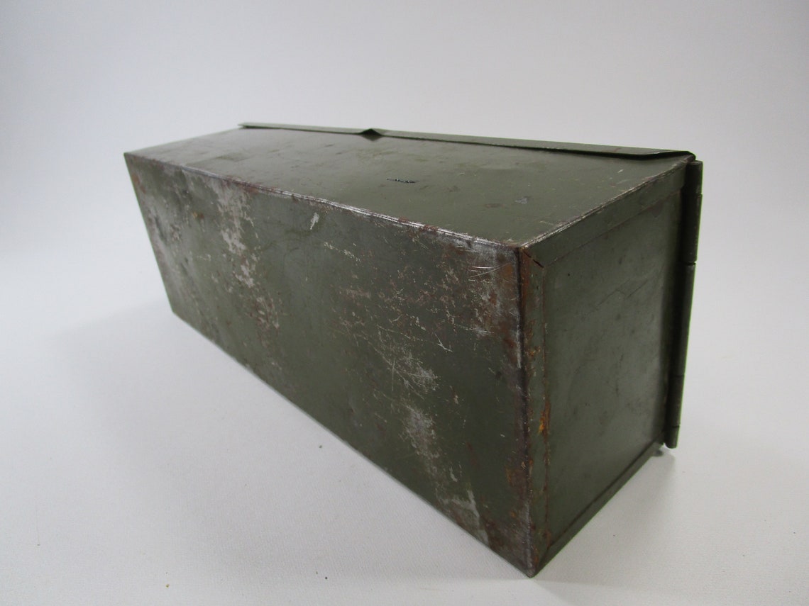 Antique Bank Safe Deposit Box - Etsy