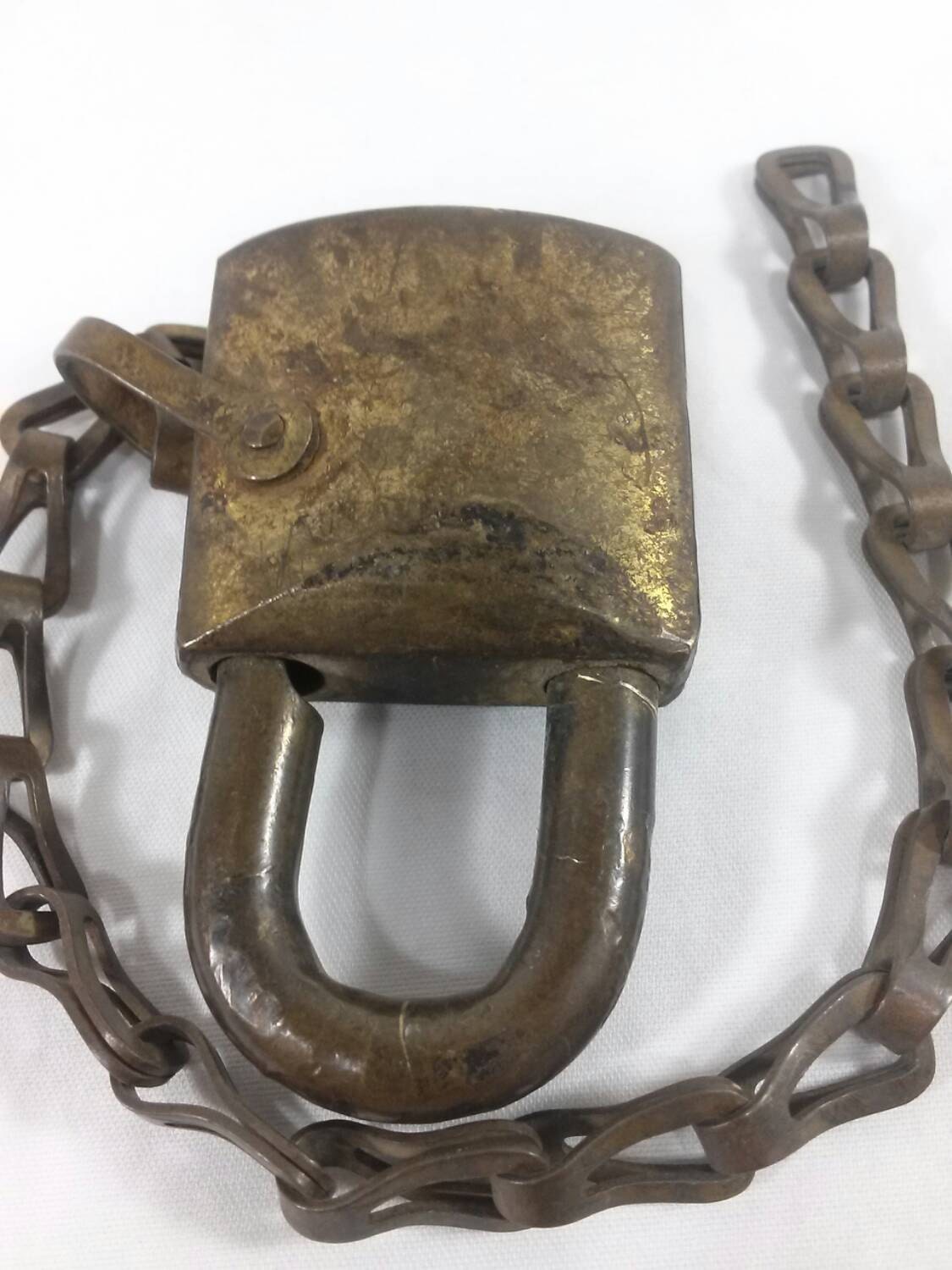 Vintage Brass Standard Oil Company Padlock Lock Amaco Gas - Etsy