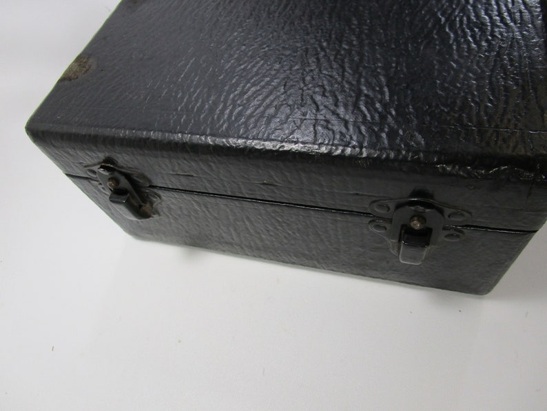 Vintage Antique Black Carrying Case | Etsy