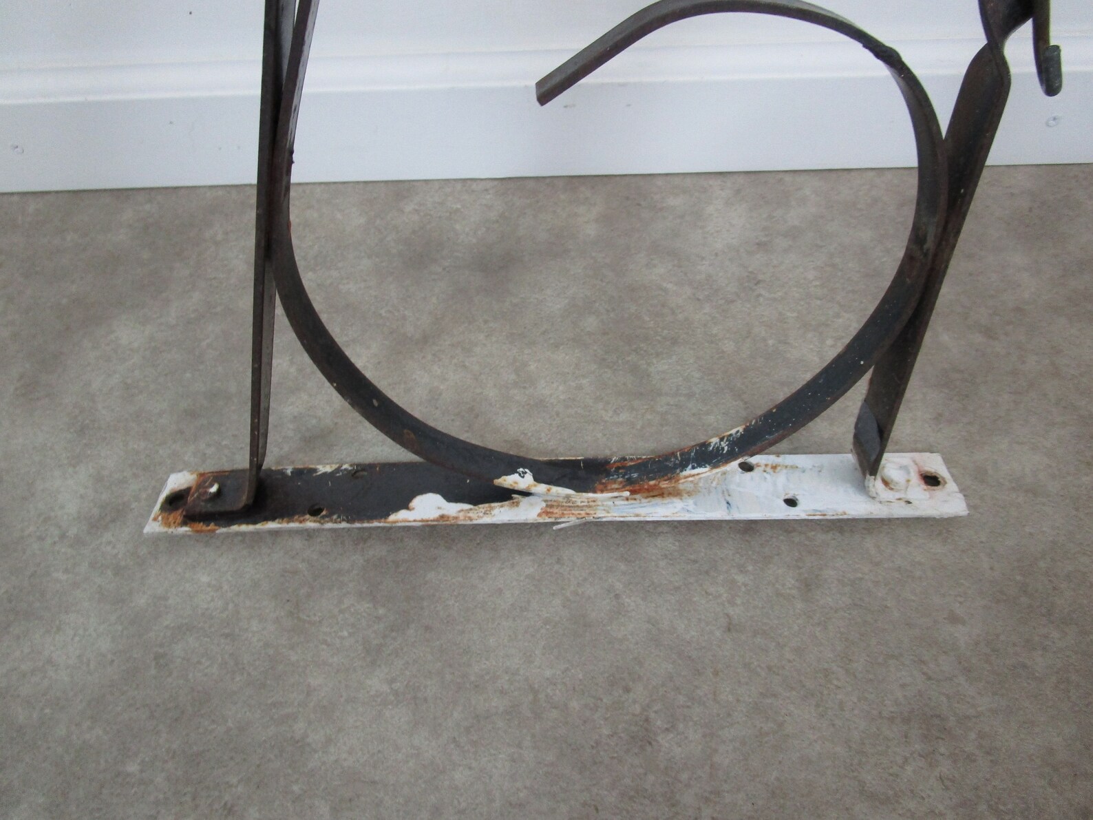 Vintage Wrought Iron Double Sided Sign Bracket 42 - Etsy