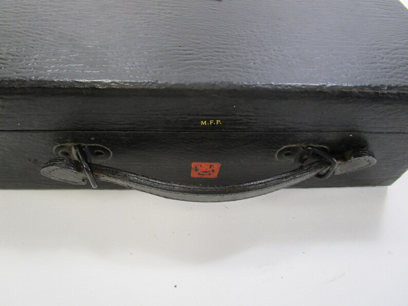 Vintage Antique Black Carrying Case | Etsy