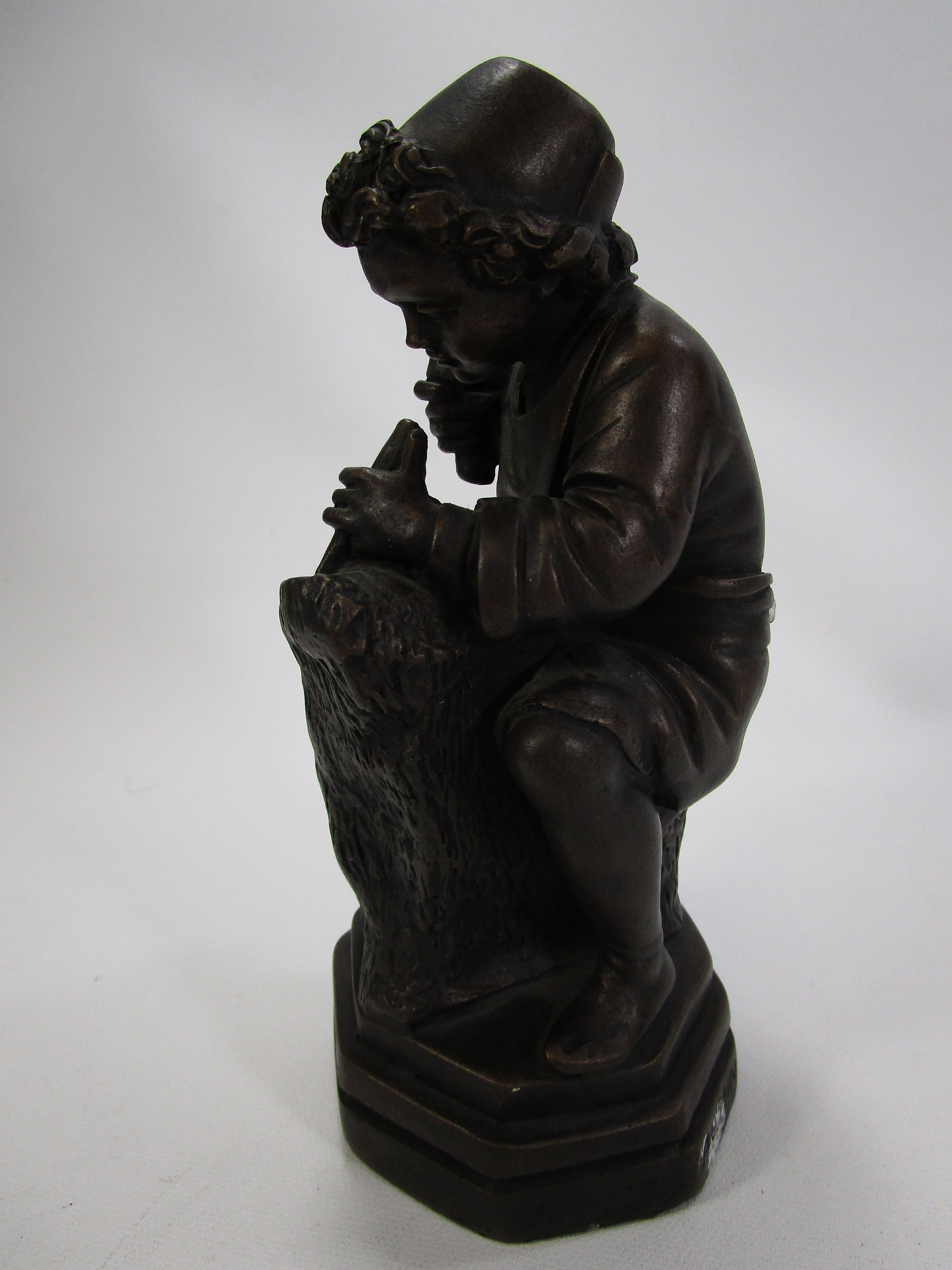 Vintage Michelangelo as student statue by Austin productions | Etsy