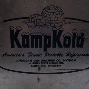 Vintage Kampkold Aluminum Cooler/ice Chest - Etsy