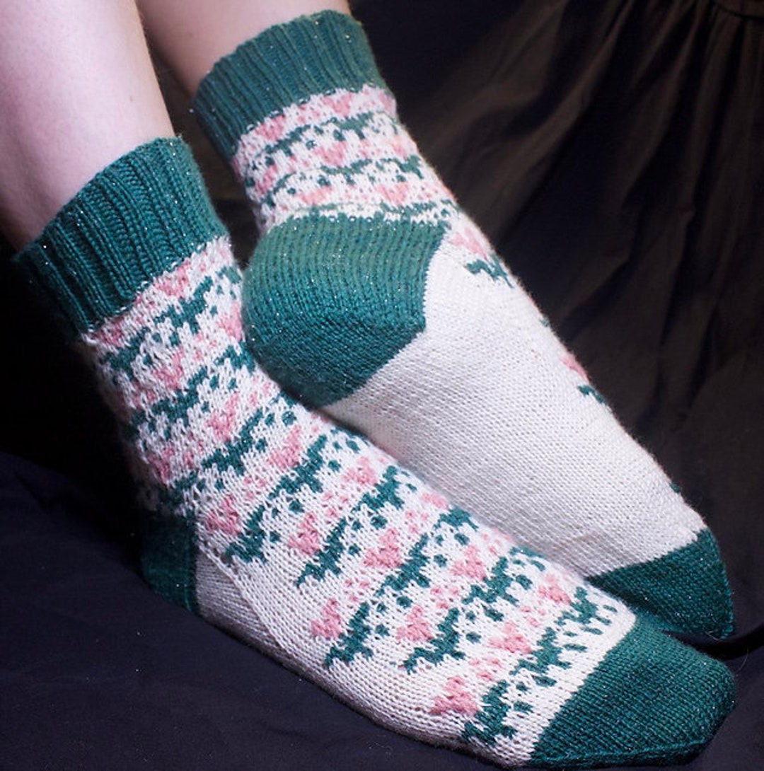 The Flowers That Bloom in the Spring Sock Pattern PDF Download - Etsy