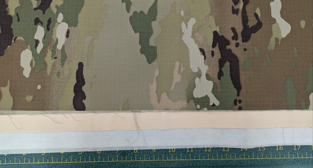 Camo Fabric Cut for Chaplain Stole Pattern - Army OCP for Front ...