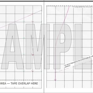 PDF DOWNLOAD --printable Pattern and Instructions for Gothic Overlay ...