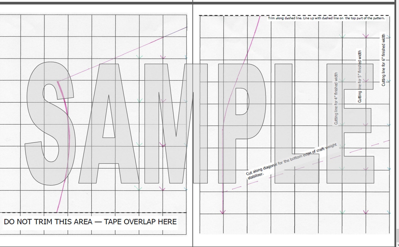 PDF DOWNLOAD --printable Pattern and Instructions for Gothic Overlay ...