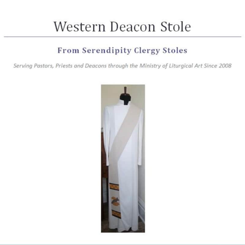 Deacon Ordination Stole - Etsy UK