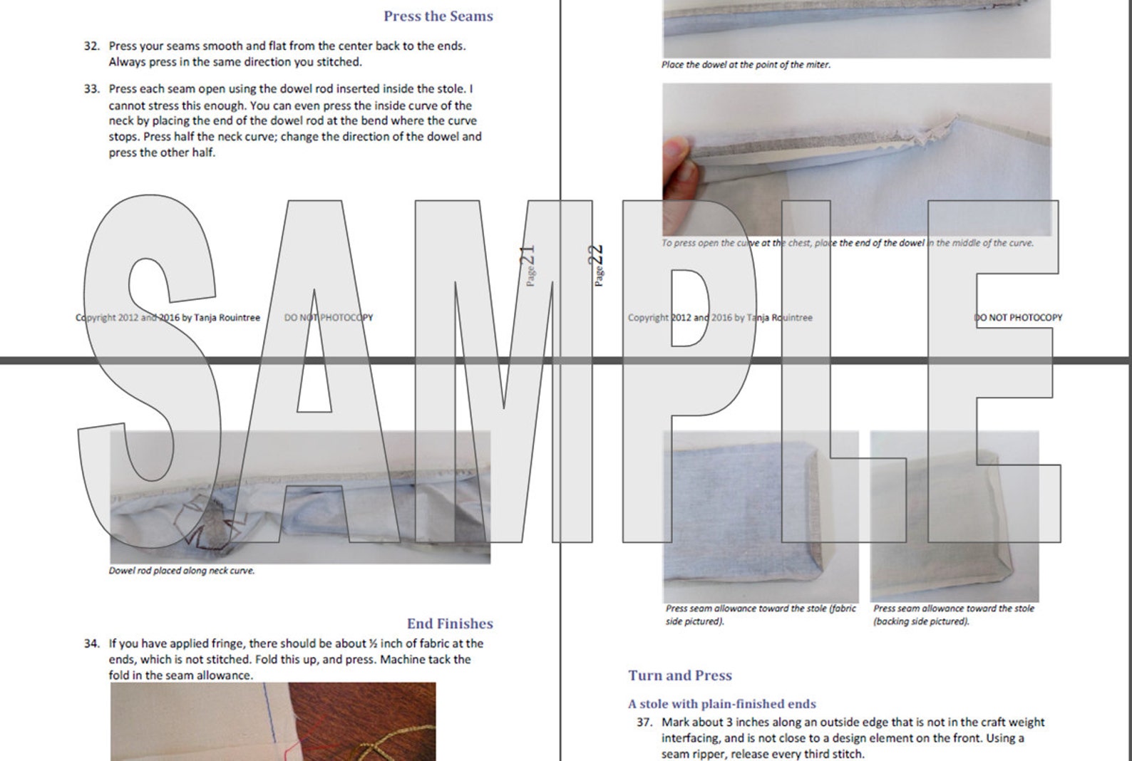 PDF DOWNLOAD --printable Pattern and Instructions for Gothic Overlay ...