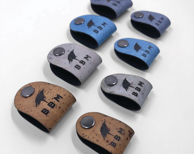 Fold Over Labels With Chicago Screws for Handmade Items / Rivets ...