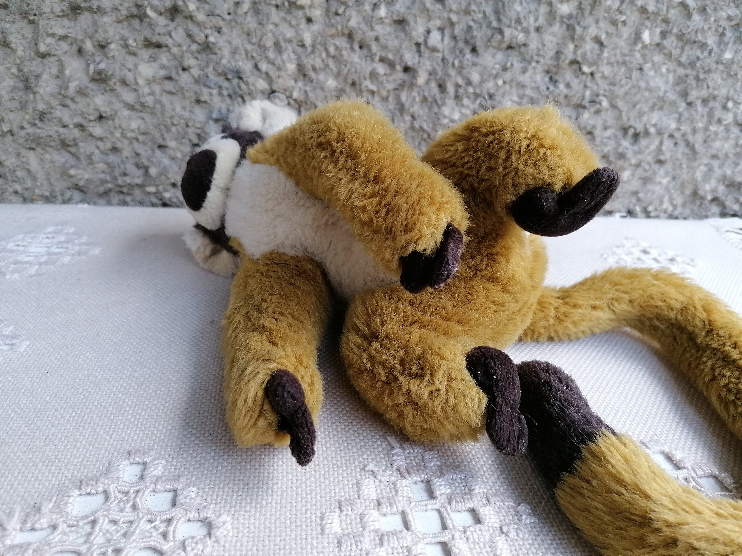 Capuchin Monkey Plush Toy Monkey with Long Tail Plush Stuffed | Etsy