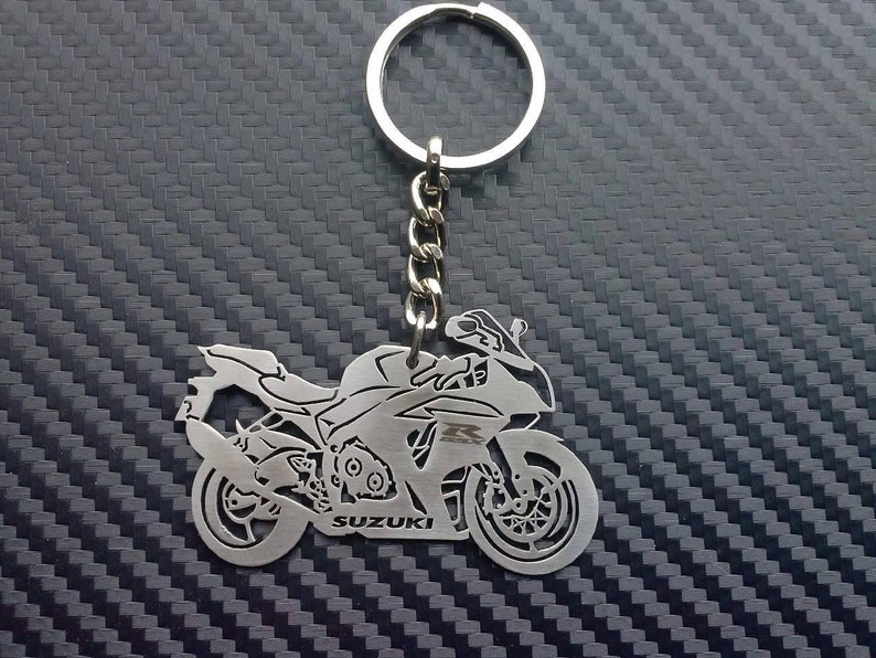 Key chain for SUZUKI BIKE Bike Keychain Motorcycle Keyring | Etsy