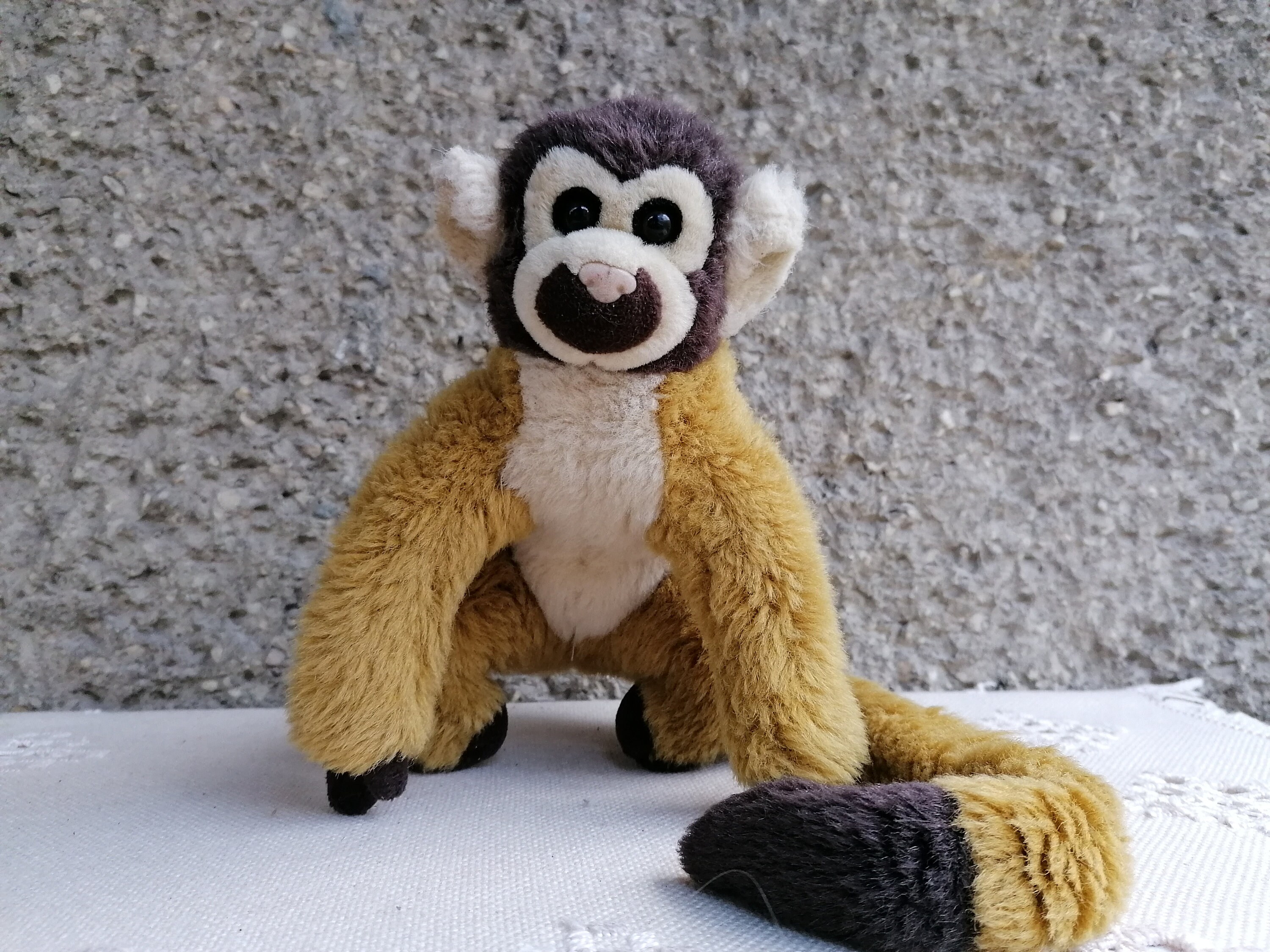 Capuchin Monkey Plush Toy Monkey with Long Tail Plush Stuffed | Etsy