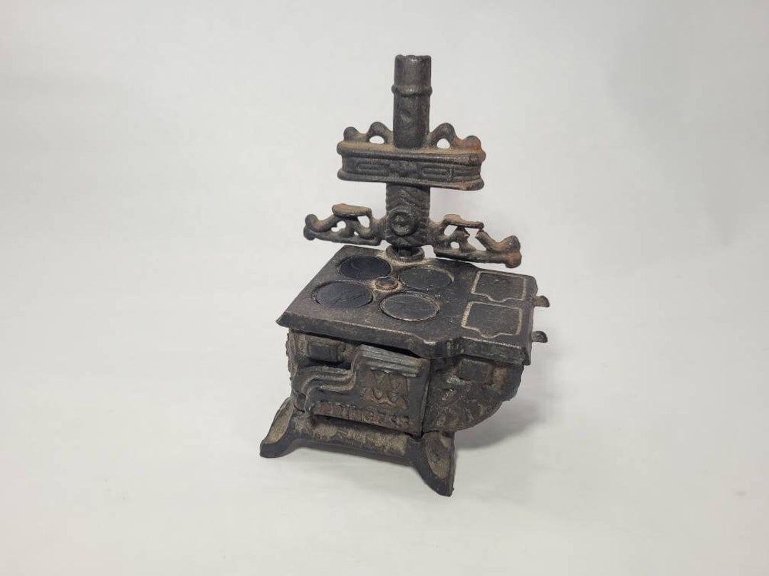 Vintage Princess Minature Cast Iron Wood Stove Replica - NG - Etsy