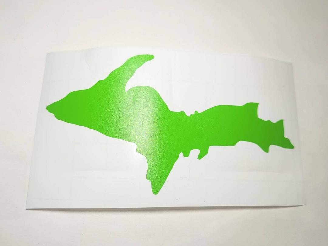 UP Sticker - 4" Inch - Upper Peninsula of Michigan - Water Bottle ...