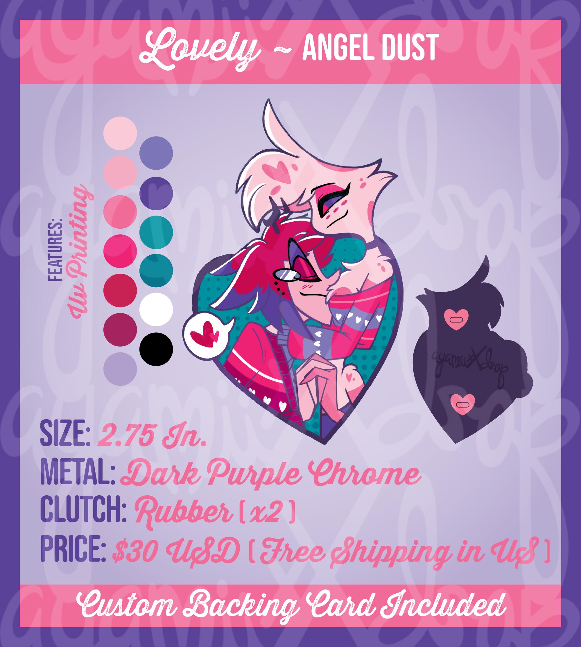 Lovely ~ Radiodust // Hard Enamel Pin Set - Etsy