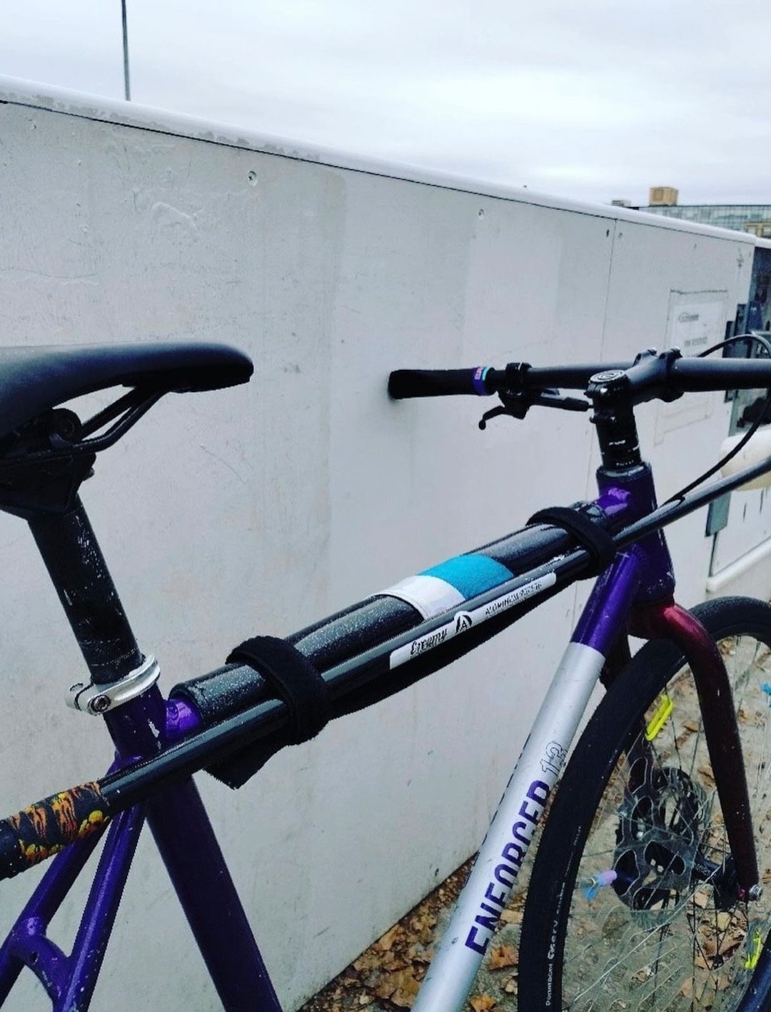 Bike Polo Padded Top Tube Cover: Colorful / Glitter / Custom Frame ...