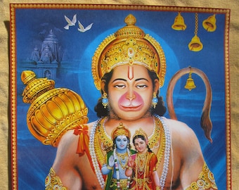 Hanuman poster | Etsy