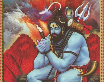 Lord Shiva Smoking Weed Images