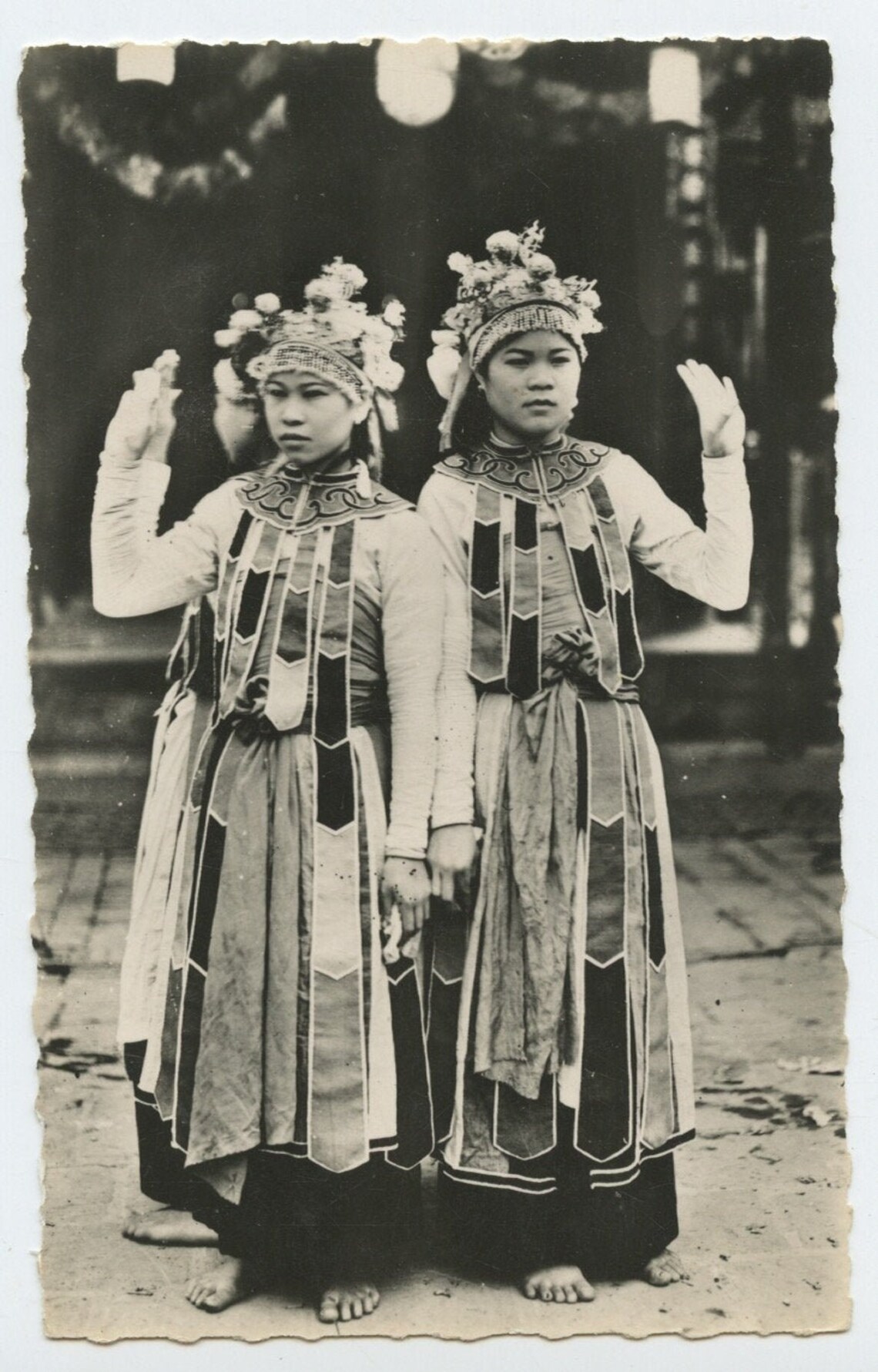 Vietnam Annamite Dancers ... Antique Postcard - Etsy
