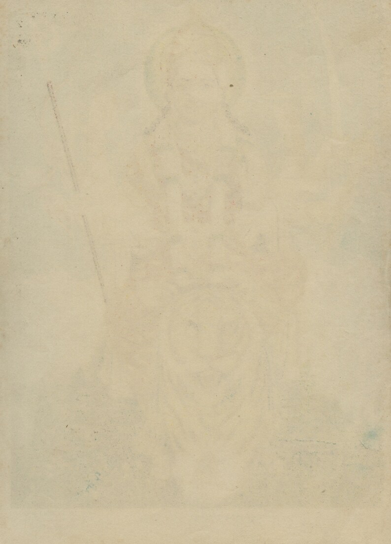 Amba Matha ... Vintage Indian Hindu Devotional Poster Print | Etsy India