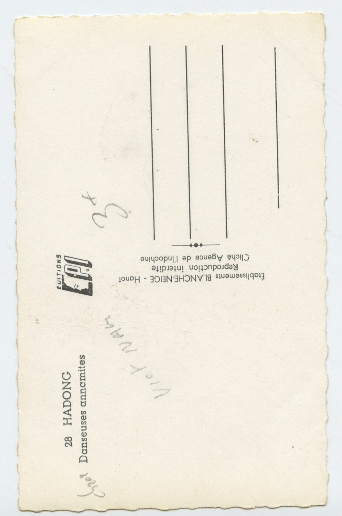 Vietnam Annamite Dancers ... Antique Postcard - Etsy